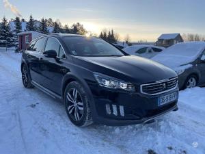 Black Peugeot 508 RXH 2015 in Utena, with an engine capacity of 2.00 L and mileage of 252 thousand km for 7400 €, photo  on AUTOMOTO.COM.LV