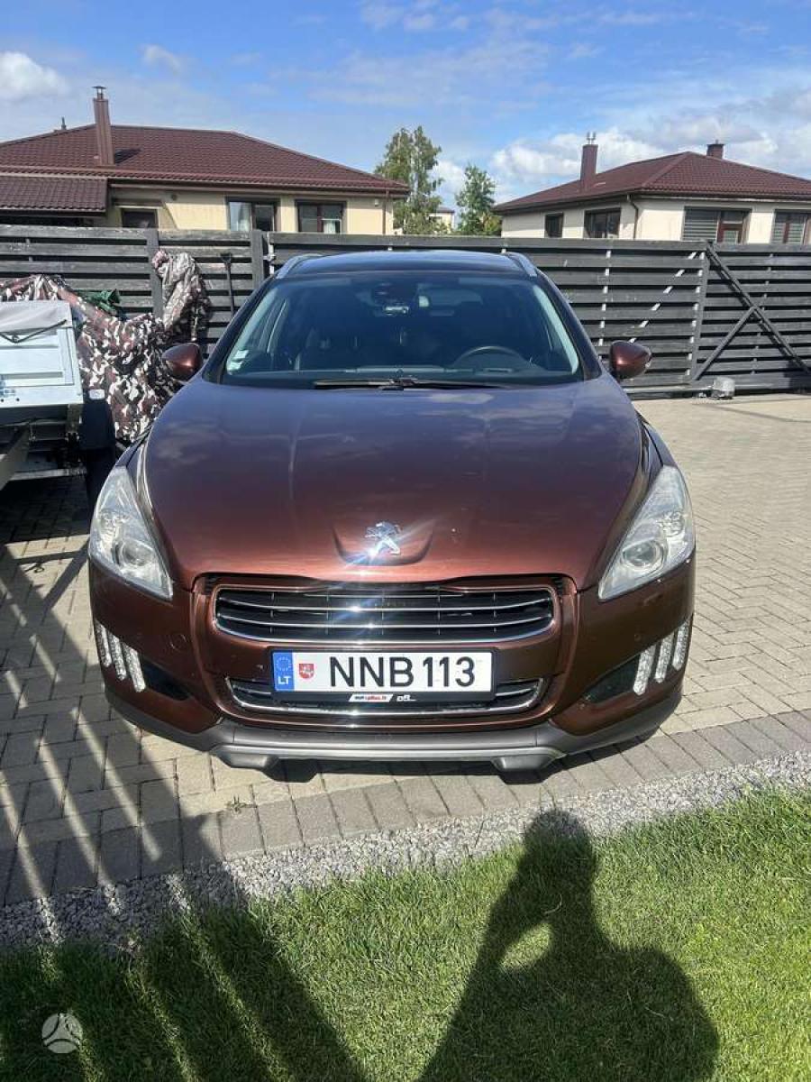 Brūns Peugeot 508 RXH 2012 Klaipėda, ar dzinēja tilpumu 0.00 L un nobraukumu 286 tūkst. km par 4500 €, foto 1 vietnē AUTOMOTO.COM.LV