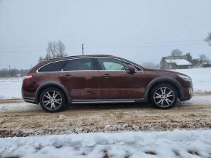 Brown Peugeot 508 RXH 2013 in Alytus, with an engine capacity of 2.20 L and mileage of 268 thousand km for 6420 €, photo 5 on AUTOMOTO.COM.LV