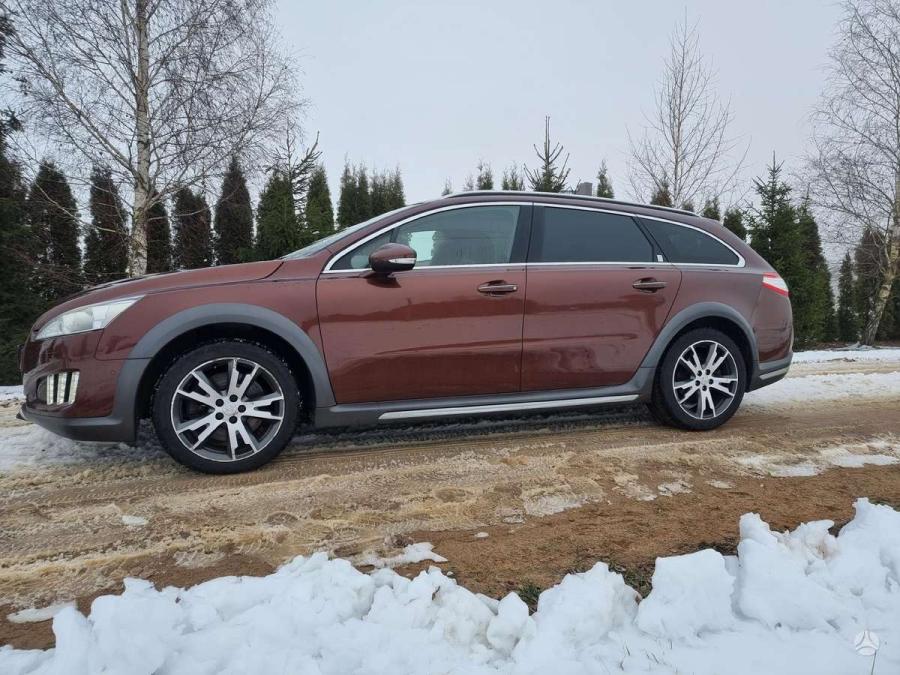 Brūns Peugeot 508 RXH 2013 Alīta, ar dzinēja tilpumu 2.00 L un nobraukumu 268 tūkst. km par 6420 €, foto 1 vietnē AUTOMOTO.COM.LV
