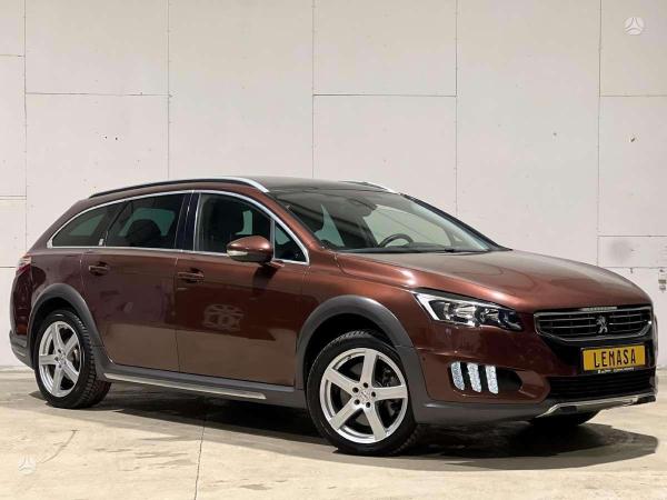 Brūns Peugeot 508 RXH 2014 Klaipėda, ar dzinēja tilpumu 2.00 L un nobraukumu 245 tūkst. km par 8888 €, foto 3 vietnē AUTOMOTO.COM.LV