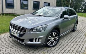 Grey Peugeot 508 RXH 2017 in Taurage, with an engine capacity of 2.00 L and mileage of 217 thousand km for 6900 €, photo  on AUTOMOTO.COM.LV
