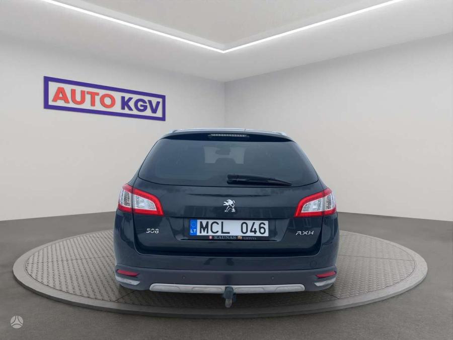 Pelēks Peugeot 508 RXH 2012 Kauņa, ar dzinēja tilpumu 2.00 L un nobraukumu 322 tūkst. km par 6499 €, foto 5 vietnē AUTOMOTO.COM.LV