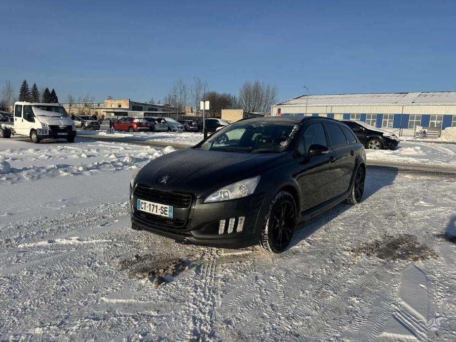 Pelēks Peugeot 508 RXH 2013 Tauragė, ar dzinēja tilpumu 2.00 L un nobraukumu 260 tūkst. km par 4600 €, foto 2 vietnē AUTOMOTO.COM.LV