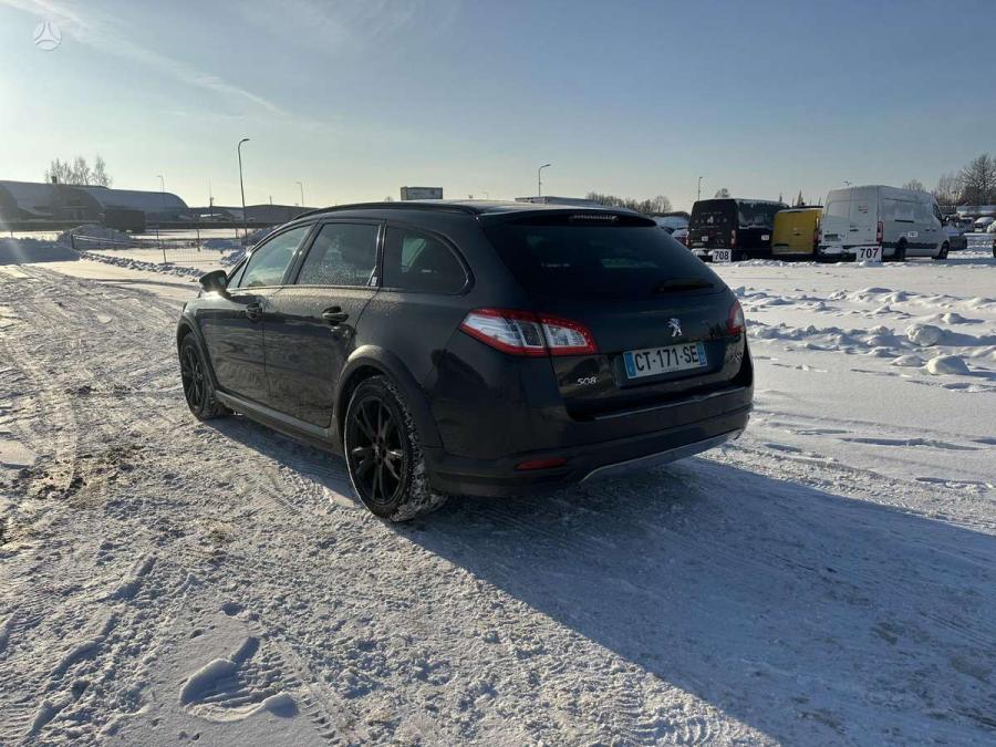 Pelēks Peugeot 508 RXH 2013 Tauragė, ar dzinēja tilpumu 2.00 L un nobraukumu 260 tūkst. km par 4600 €, foto 9 vietnē AUTOMOTO.COM.LV