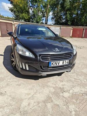Grey Peugeot 508 RXH 2014 in Kaunas, with an engine capacity of 2.00 L and mileage of 275 thousand km for 5500 €, photo 3 on AUTOMOTO.COM.LV