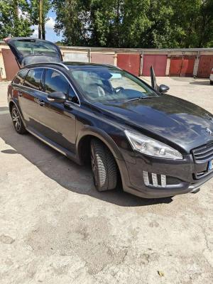 Grey Peugeot 508 RXH 2014 in Kaunas, with an engine capacity of 2.00 L and mileage of 275 thousand km for 5500 €, photo 4 on AUTOMOTO.COM.LV