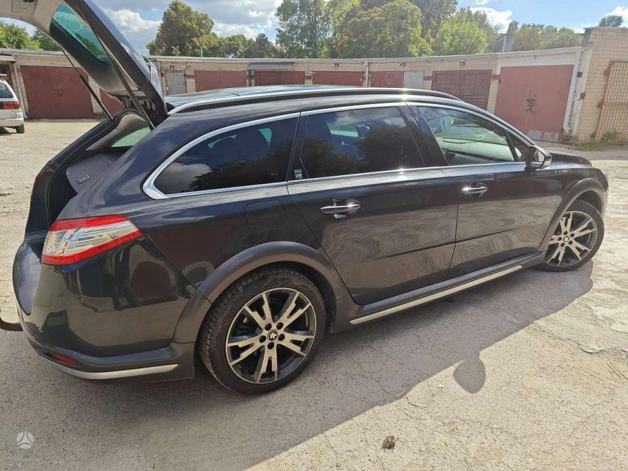 Grey Peugeot 508 RXH 2014 in Kaunas, with an engine capacity of 2.00 L and mileage of 275 thousand km for 5500 €, photo 5 on AUTOMOTO.COM.LV
