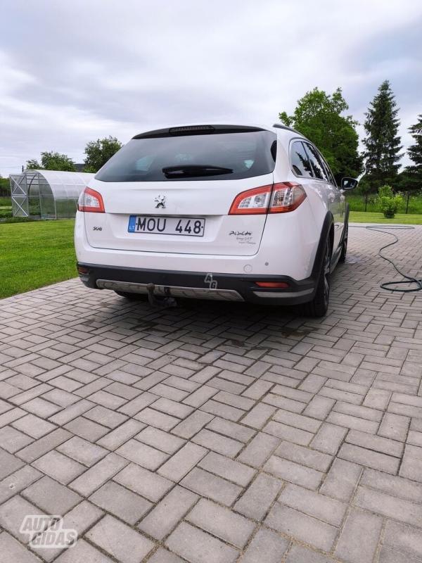 Peugeot 508 RXH 2012 in Sakiai, with an engine capacity of 2.00 L and mileage of 277 thousand km for 6200 €, photo 6 on AUTOMOTO.COM.LV