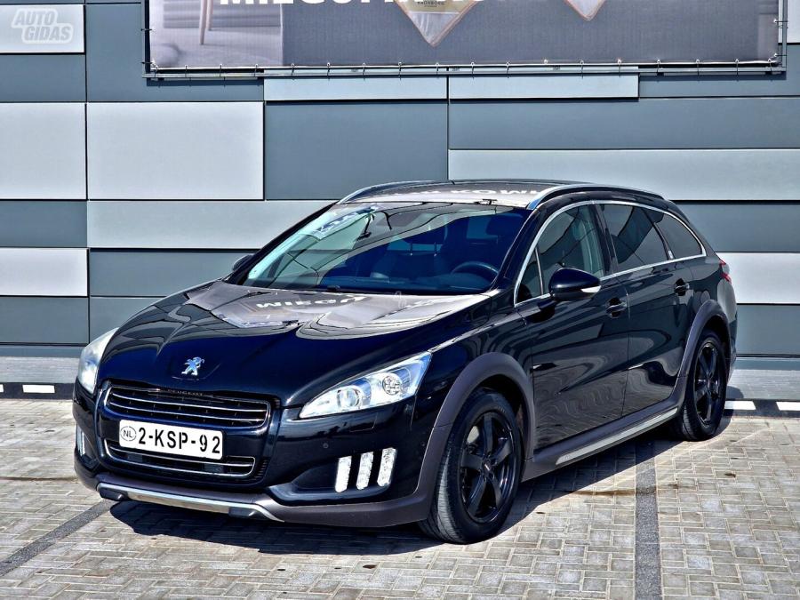 Peugeot 508 RXH 2013 in Panevezys, with an engine capacity of 2.00 L and mileage of 250 thousand km for 4950 €, photo 1 on AUTOMOTO.COM.LV