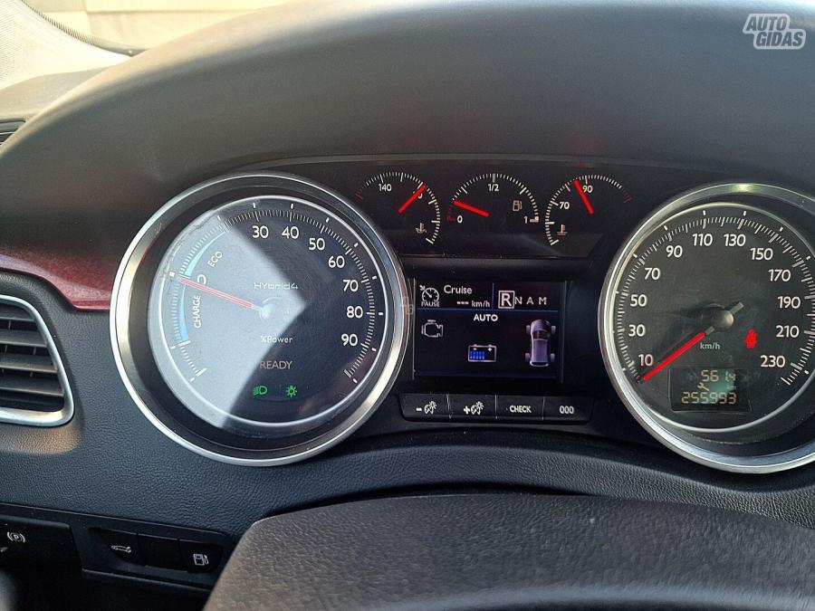 Peugeot 508 RXH 2013 in Panevezys, with an engine capacity of 2.00 L and mileage of 250 thousand km for 4950 €, photo 10 on AUTOMOTO.COM.LV