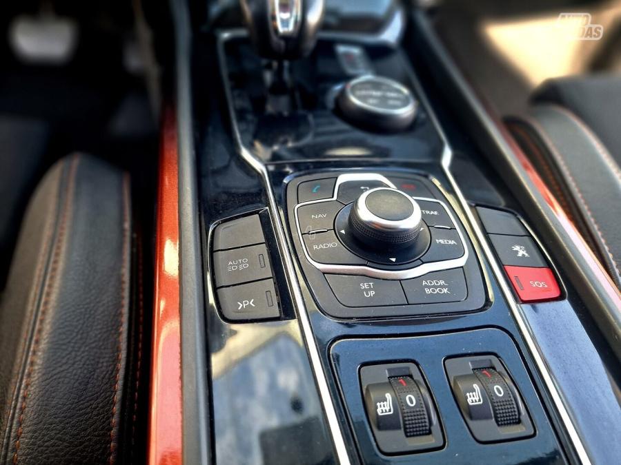 Peugeot 508 RXH 2013 in Panevezys, with an engine capacity of 2.00 L and mileage of 250 thousand km for 4950 €, photo 12 on AUTOMOTO.COM.LV