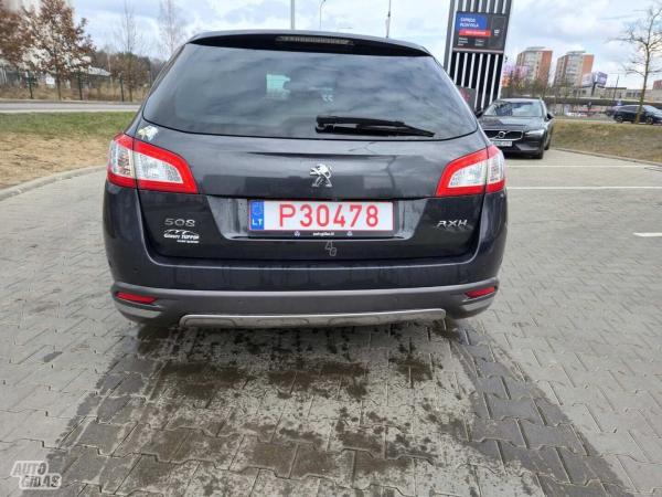 Peugeot 508 RXH 2015 in Vilnius, with an engine capacity of 2.00 L and mileage of 220 thousand km for 7900 €, photo 4 on AUTOMOTO.COM.LV