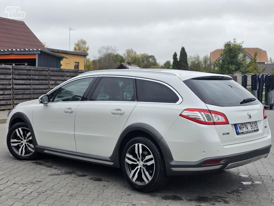 Peugeot 508 RXH 2016 in Silute, with an engine capacity of 2.00 L and mileage of 238 thousand km for 6600 €, photo 11 on AUTOMOTO.COM.LV