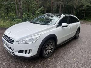 Balts Peugeot 508 RXH 2013 Viļņa, ar dzinēja tilpumu 2.00 L un nobraukumu 290 tūkst. km par 3200 €, foto  vietnē AUTOMOTO.COM.LV