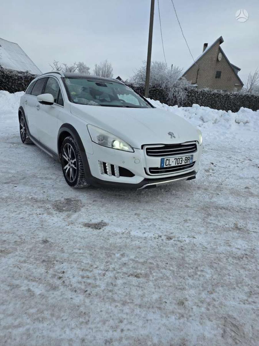 Balts Peugeot 508 RXH 2012 Tauragė, ar dzinēja tilpumu 2.00 L un nobraukumu 240 tūkst. km par 5600 €, foto 2 vietnē AUTOMOTO.COM.LV
