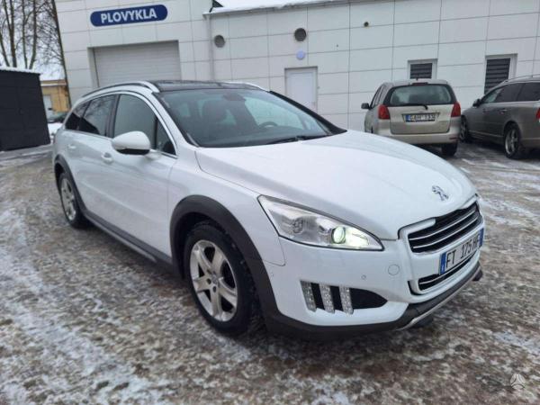 Balts Peugeot 508 RXH 2013 Kelmė, ar dzinēja tilpumu 2.00 L un nobraukumu 237 tūkst. km par 5350 €, foto 3 vietnē AUTOMOTO.COM.LV