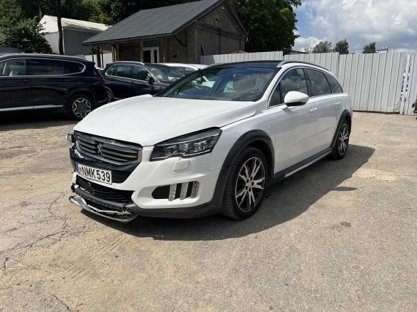 Balts Peugeot 508 RXH 2014 Kauņa, ar dzinēja tilpumu 2.00 L un nobraukumu 319 tūkst. km par 4400 €, foto 1 vietnē AUTOMOTO.COM.LV