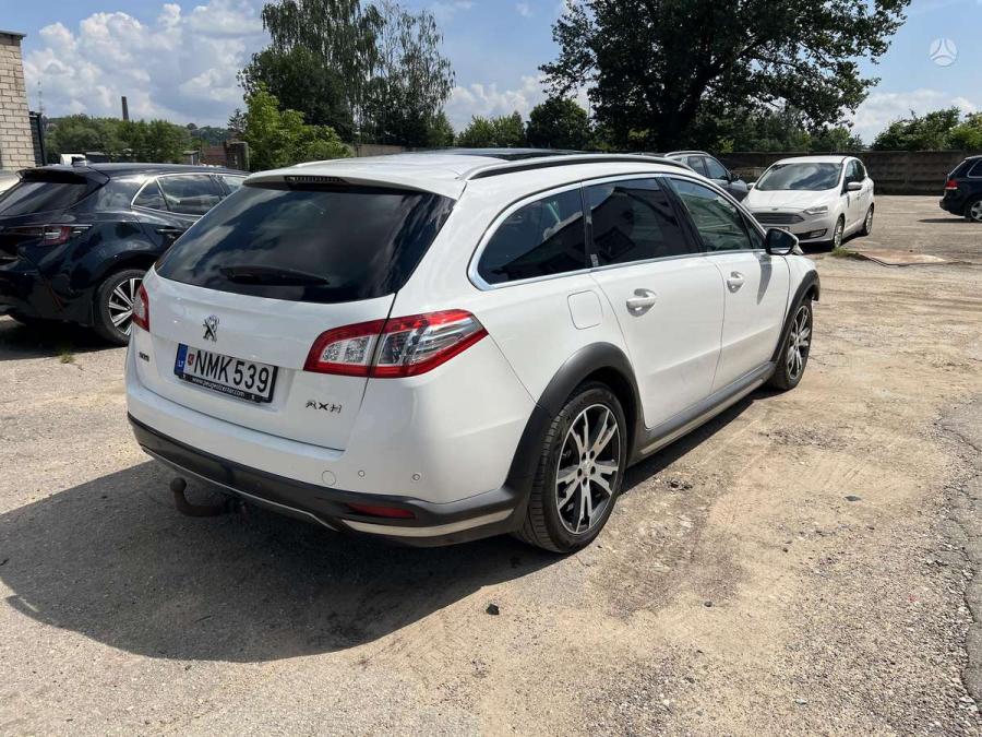 Balts Peugeot 508 RXH 2014 Kauņa, ar dzinēja tilpumu 2.00 L un nobraukumu 319 tūkst. km par 4400 €, foto 4 vietnē AUTOMOTO.COM.LV