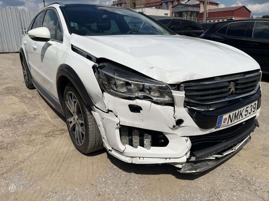 Balts Peugeot 508 RXH 2014 Kauņa, ar dzinēja tilpumu 2.00 L un nobraukumu 319 tūkst. km par 4400 €, foto 8 vietnē AUTOMOTO.COM.LV