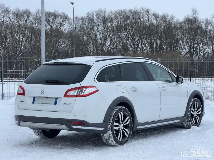 Balts Peugeot 508 RXH 2015 Tauragė, ar dzinēja tilpumu 2.00 L un nobraukumu 236 tūkst. km par 7999 €, foto 5 vietnē AUTOMOTO.COM.LV