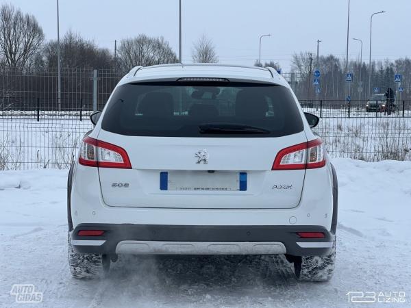 White Peugeot 508 RXH 2015 in Taurage, with an engine capacity of 2.00 L and mileage of 236 thousand km for 7999 €, photo 7 on AUTOMOTO.COM.LV