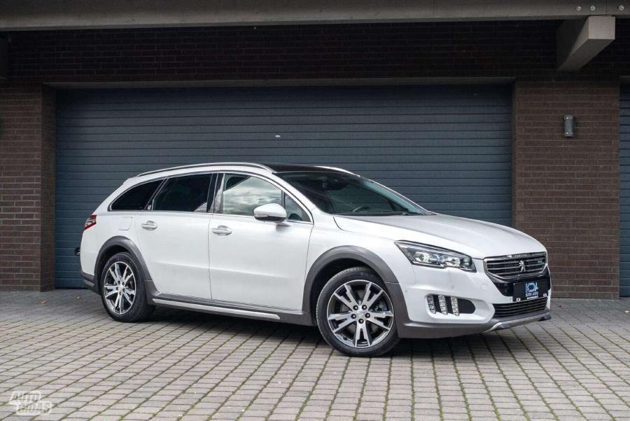 Balts Peugeot 508 RXH 2015 Marijampole, ar dzinēja tilpumu 2.00 L un nobraukumu 273 tūkst. km par 7250 €, foto 2 vietnē AUTOMOTO.COM.LV