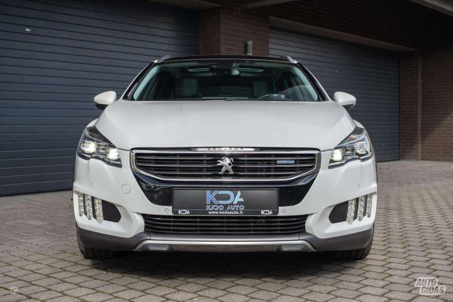 Balts Peugeot 508 RXH 2015 Marijampole, ar dzinēja tilpumu 2.00 L un nobraukumu 273 tūkst. km par 7250 €, foto 3 vietnē AUTOMOTO.COM.LV