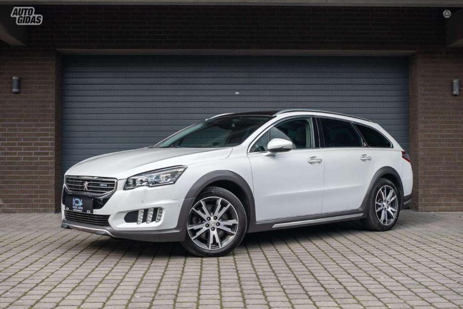 Balts Peugeot 508 RXH 2015 Marijampole, ar dzinēja tilpumu 2.00 L un nobraukumu 273 tūkst. km par 7250 €, foto 4 vietnē AUTOMOTO.COM.LV
