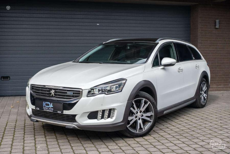 Balts Peugeot 508 RXH 2015 Marijampole, ar dzinēja tilpumu 2.00 L un nobraukumu 273 tūkst. km par 7250 €, foto 5 vietnē AUTOMOTO.COM.LV