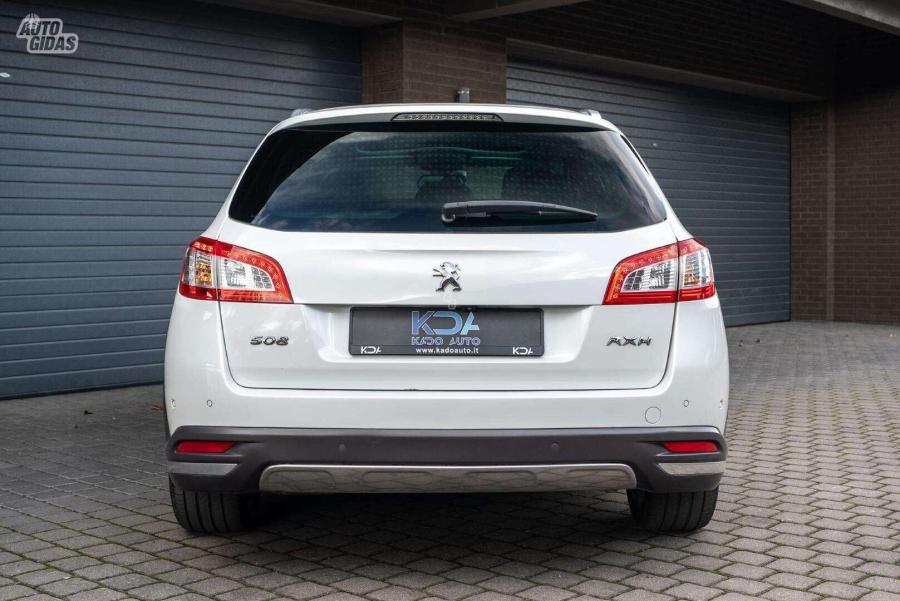 Balts Peugeot 508 RXH 2015 Marijampole, ar dzinēja tilpumu 2.00 L un nobraukumu 273 tūkst. km par 7250 €, foto 9 vietnē AUTOMOTO.COM.LV