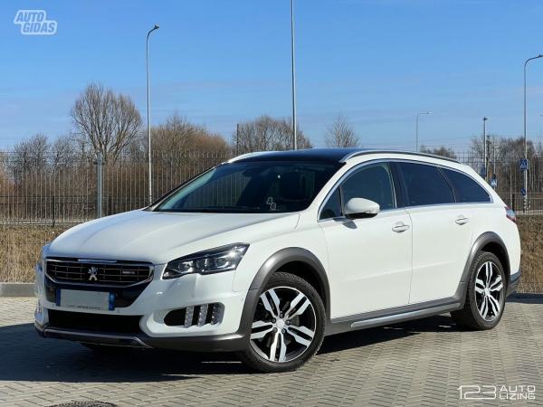 Balts Peugeot 508 RXH 2015 Tauragė, ar dzinēja tilpumu 2.00 L un nobraukumu 236 tūkst. km par 7650 €, foto 1 vietnē AUTOMOTO.COM.LV