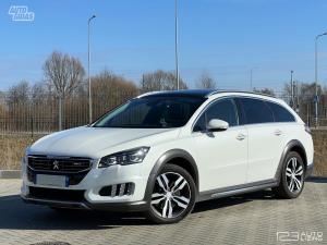 Balts Peugeot 508 RXH 2015 Tauragė, ar dzinēja tilpumu 2.00 L un nobraukumu 236 tūkst. km par 7650 €, foto  vietnē AUTOMOTO.COM.LV