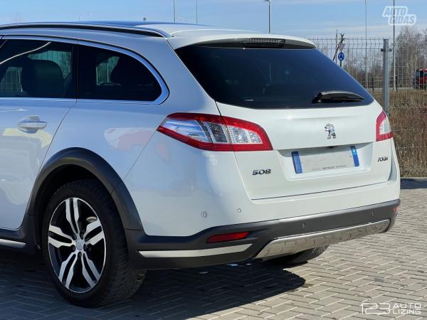 Balts Peugeot 508 RXH 2015 Tauragė, ar dzinēja tilpumu 2.00 L un nobraukumu 236 tūkst. km par 7650 €, foto 8 vietnē AUTOMOTO.COM.LV