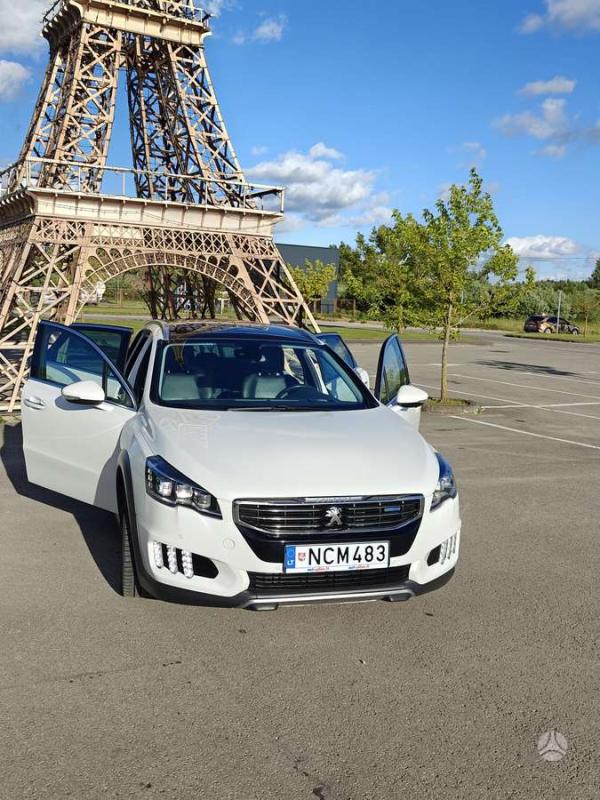 Balts Peugeot 508 RXH 2015 Mažeikiai, ar dzinēja tilpumu 2.00 L un nobraukumu 228 tūkst. km par 7950 €, foto 1 vietnē AUTOMOTO.COM.LV