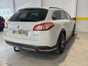 White Peugeot 508 RXH 2016 in Kaunas, with an engine capacity of 2.00 L and mileage of 230 thousand km for 5999 €, photo 7 on AUTOMOTO.COM.LV