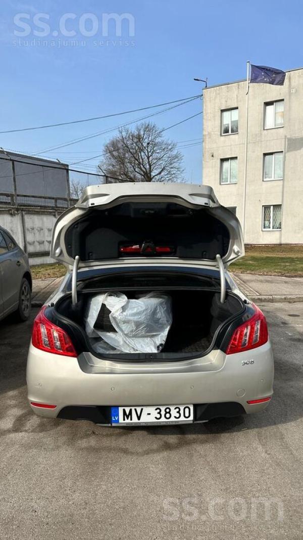 Peugeot 508 2011 in Riga, with an engine capacity of 1.60 L and mileage of 164 thousand km for 4500 €, photo 2 on AUTOMOTO.COM.LV