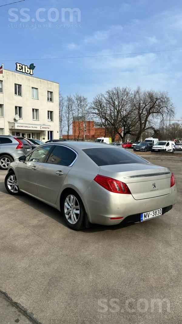 Peugeot 508 2011 in Riga, with an engine capacity of 1.60 L and mileage of 164 thousand km for 4500 €, photo 7 on AUTOMOTO.COM.LV