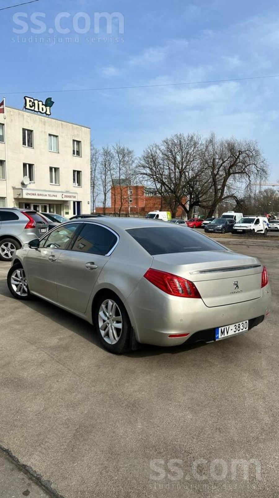 Peugeot 508 2011 in Riga, with an engine capacity of 1.60 L and mileage of 164 thousand km for 4500 €, photo 8 on AUTOMOTO.COM.LV