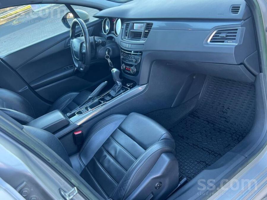 Peugeot 508 2011 in Riga, with an engine capacity of 1.60 L and mileage of 165 thousand km for 4400 €, photo 9 on AUTOMOTO.COM.LV