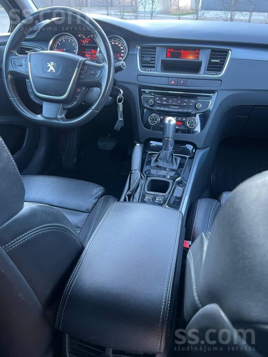 Peugeot 508 2011 in Riga, with an engine capacity of 1.60 L and mileage of 165 thousand km for 4400 €, photo 10 on AUTOMOTO.COM.LV