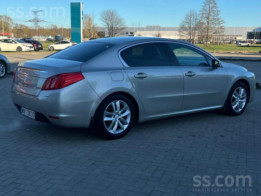 Peugeot 508 2011 in Riga, with an engine capacity of 1.60 L and mileage of 165 thousand km for 4400 €, photo 15 on AUTOMOTO.COM.LV