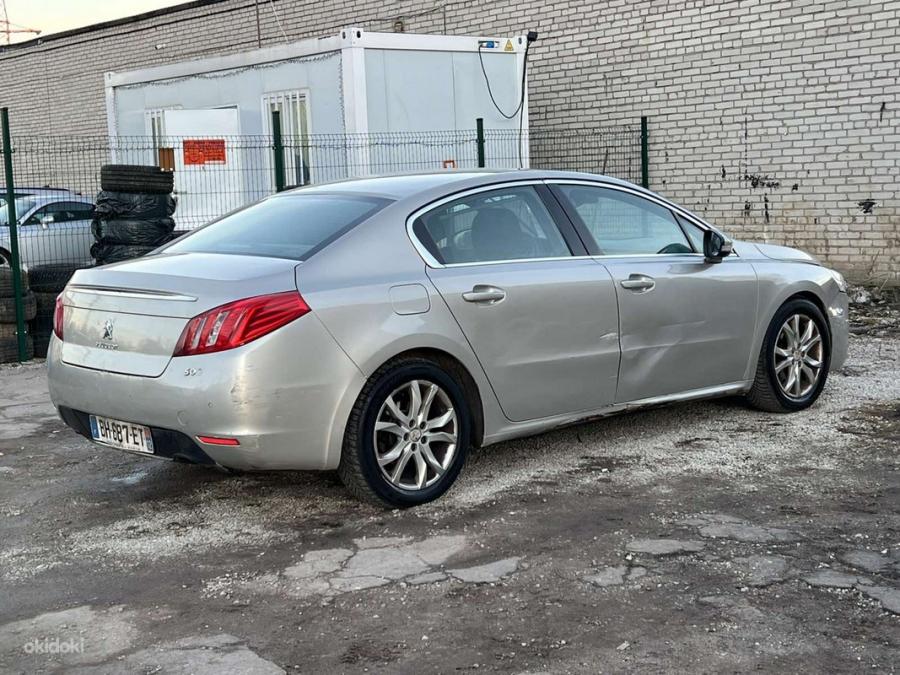 Peugeot 508 2011 in Narva, with an engine capacity of 2.00 L and mileage of 353 thousand km for 1499 €, photo 18 on AUTOMOTO.COM.LV
