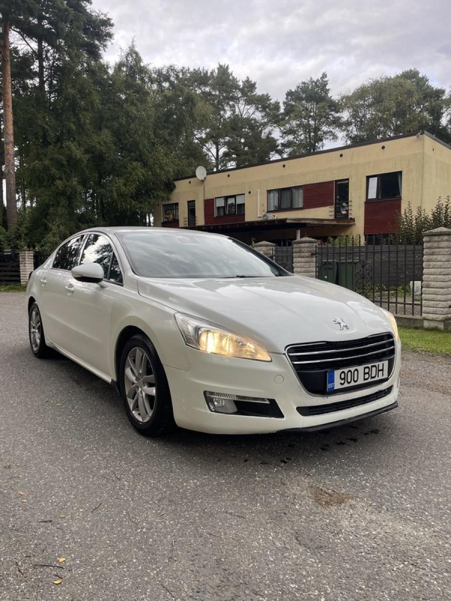 Peugeot 508 2011 Tallina, ar dzinēja tilpumu 1.60 L un nobraukumu 215 tūkst. km par 1299 €, foto 14 vietnē AUTOMOTO.COM.LV