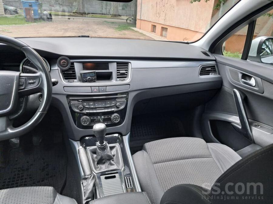 Peugeot 508 2012 Rīga, ar dzinēja tilpumu 1.60 L un nobraukumu 244 tūkst. km par 2300 €, foto 10 vietnē AUTOMOTO.COM.LV