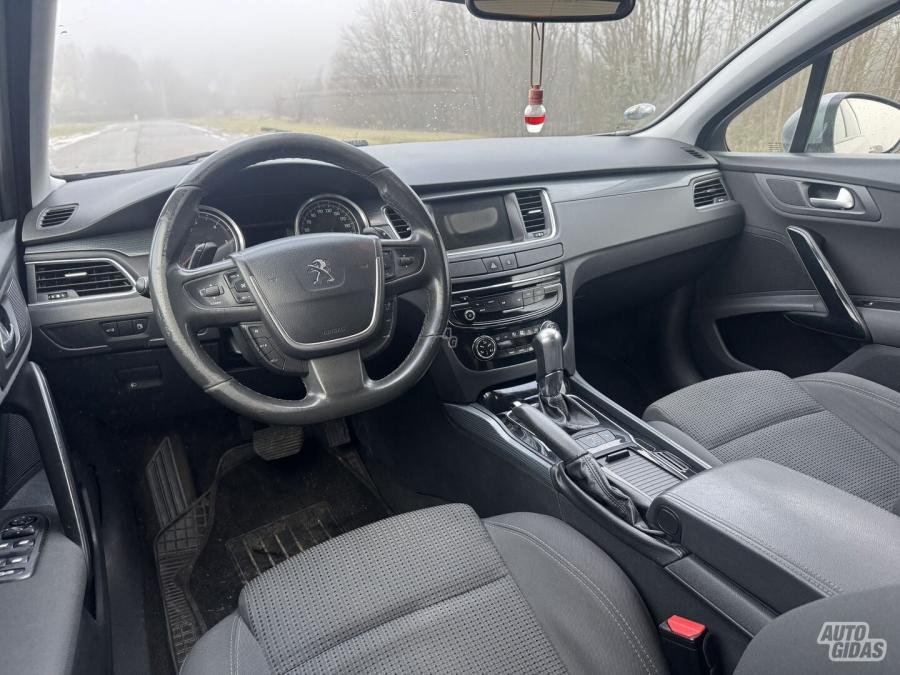 Peugeot 508 2015 in Siauliai, with an engine capacity of 1.60 L and mileage of 262 thousand km for 4550 €, photo 12 on AUTOMOTO.COM.LV