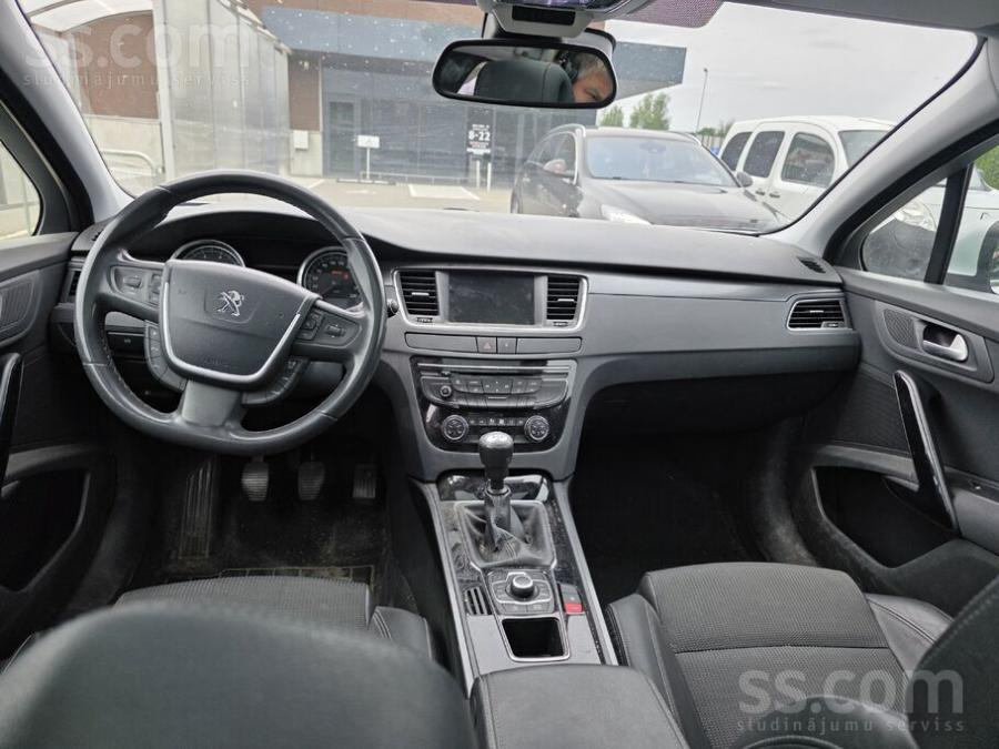 Peugeot 508 2011 in Riga, with an engine capacity of 1.60 L and mileage of 200 thousand km for 1150 €, photo 8 on AUTOMOTO.COM.LV