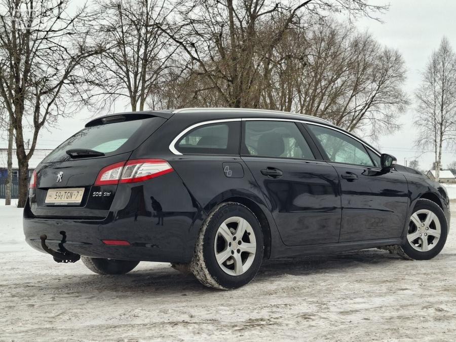 Peugeot 508 2012 in Silute, with an engine capacity of 1.60 L and mileage of 260 thousand km for 2600 €, photo 11 on AUTOMOTO.COM.LV