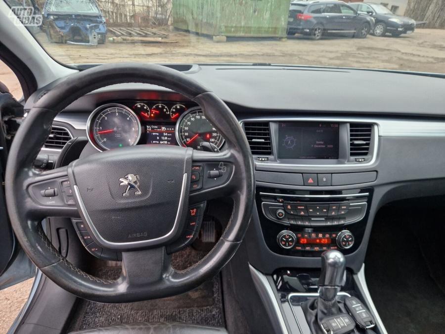 Peugeot 508 2012 in Vilnius, with an engine capacity of 2.20 L and mileage of 361 thousand km for 3980 €, photo 10 on AUTOMOTO.COM.LV