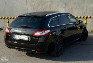Peugeot 508 2012 in Vilnius, with an engine capacity of 2.20 L and mileage of 305 thousand km for 3150 €, photo 8 on AUTOMOTO.COM.LV